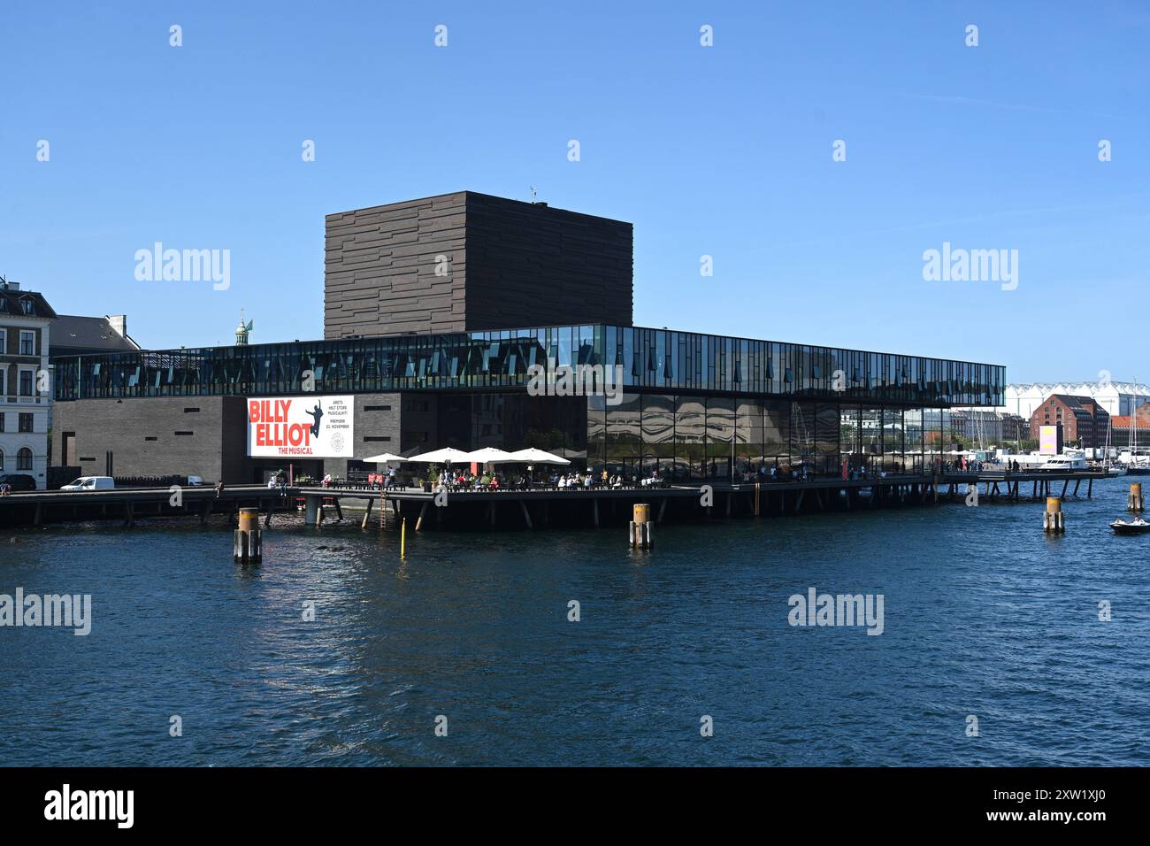 Copenhagen, Denmark - August 1, 2024: Royal Danish Theatre (Det ...
