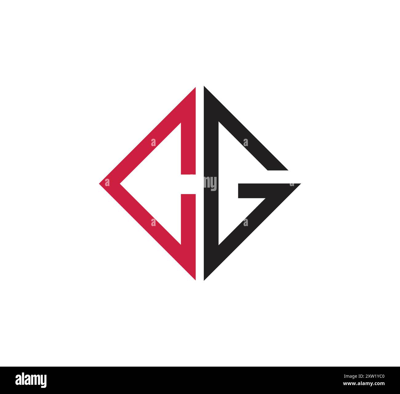 initial cg letter logo design vector, cg logo, cg icon, cg symbol, cg ...