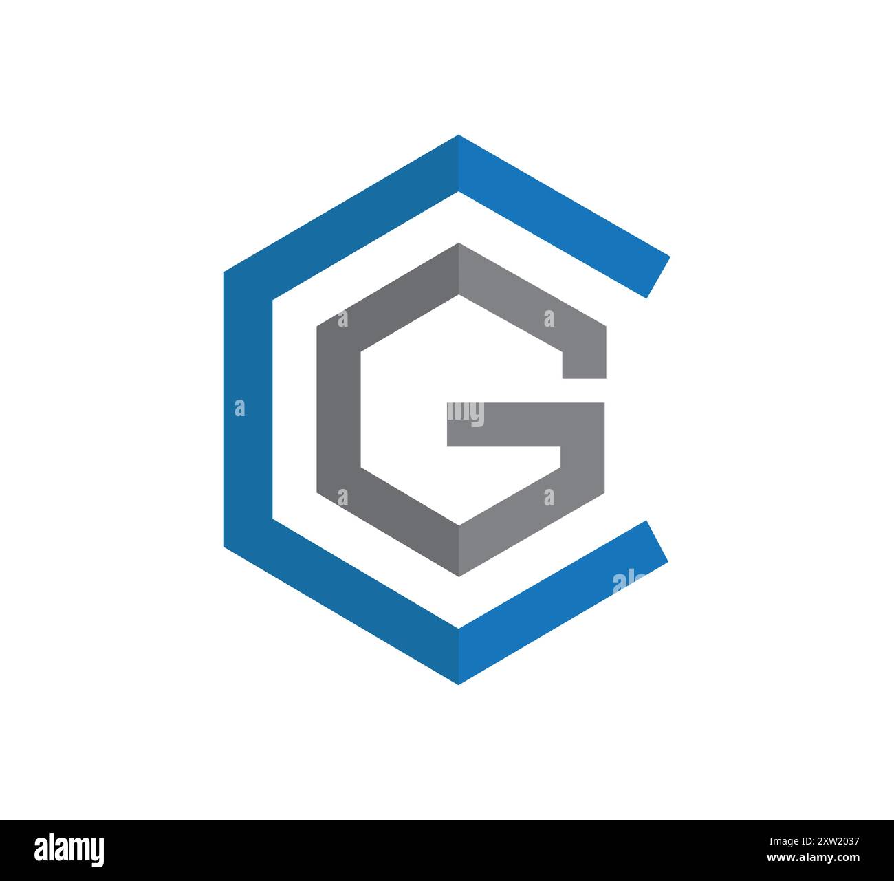 initial cg letter logo design vector, cg logo, cg icon, cg symbol, cg ...