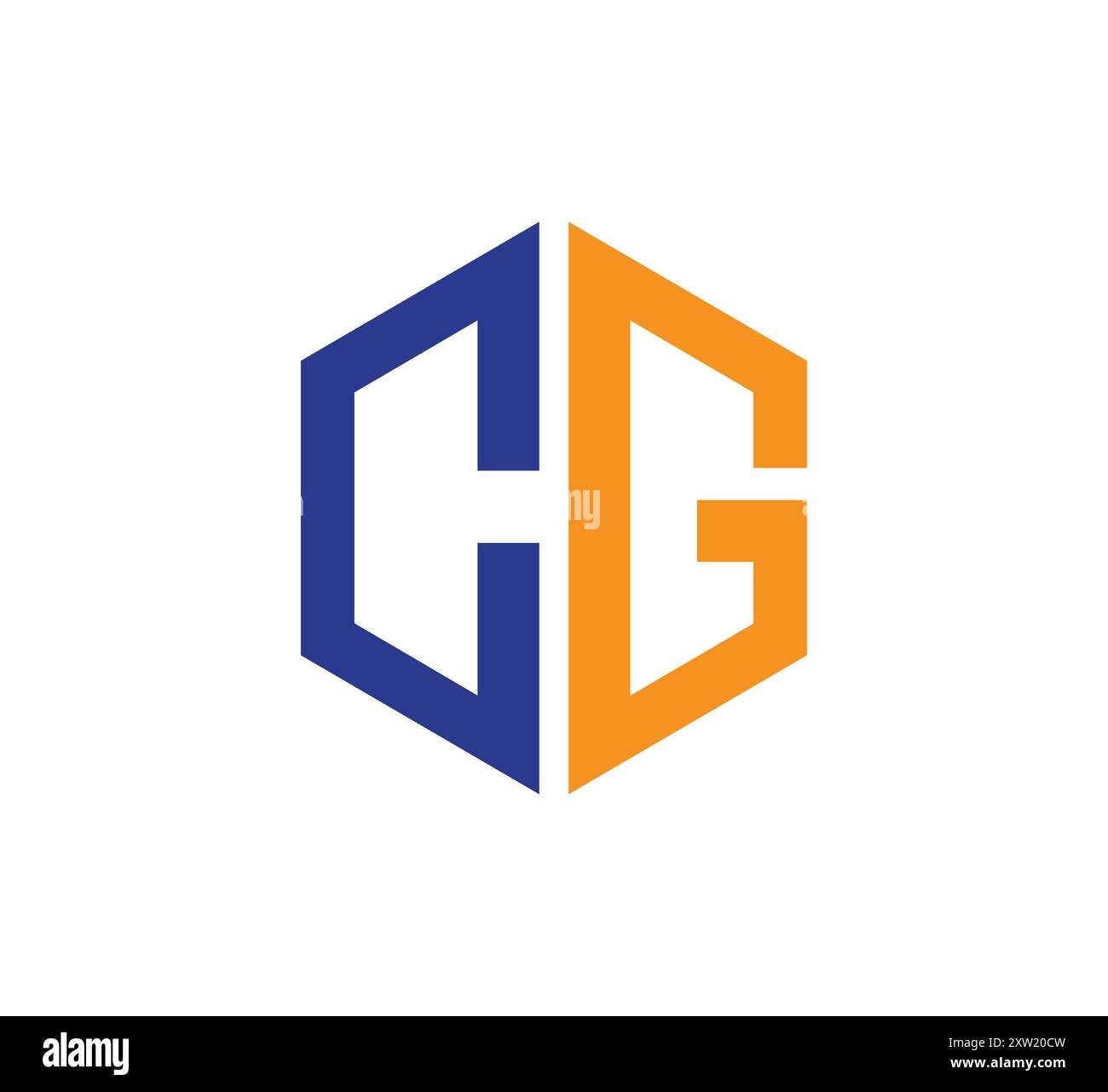 initial cg letter logo design vector, cg logo, cg icon, cg symbol, cg ...