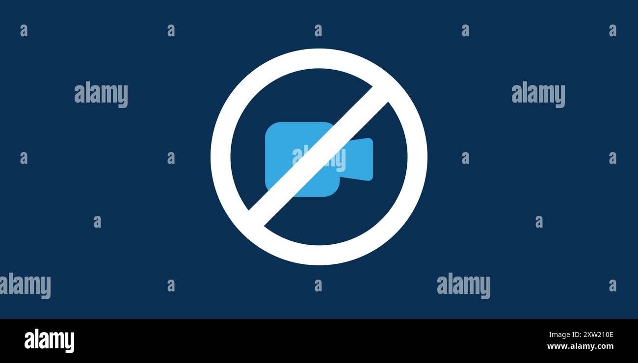 Stop filming Stock Vector Images - Alamy