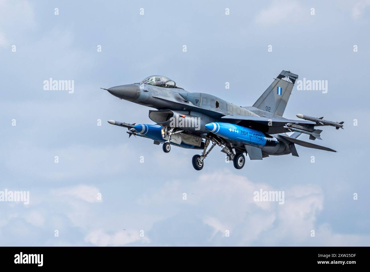 Hellenic Air Force - Lockheed Martin F-16C Fighting Falcon, arriving at ...