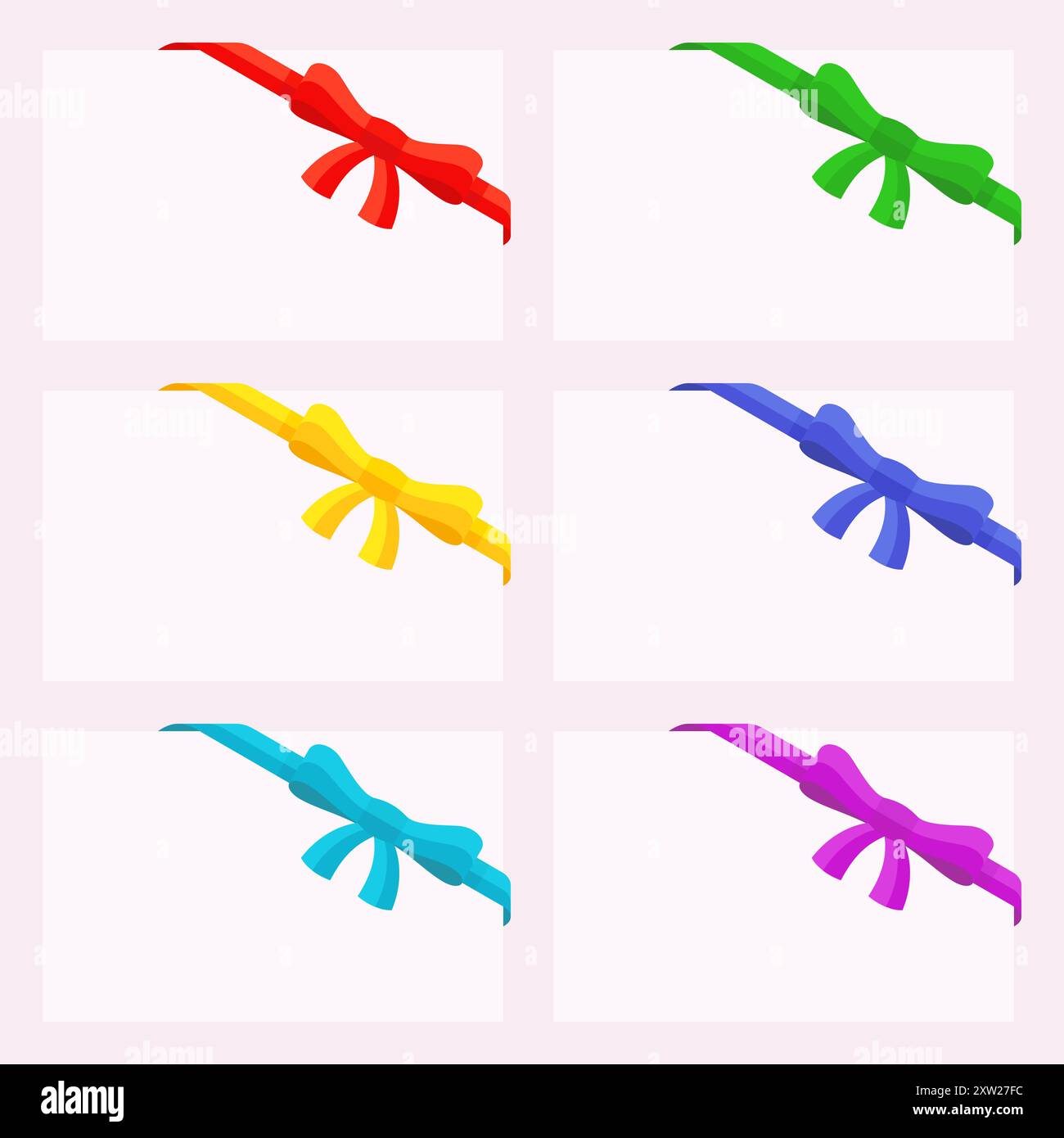 Yellow green purple red blue Stock Vector Images - Alamy