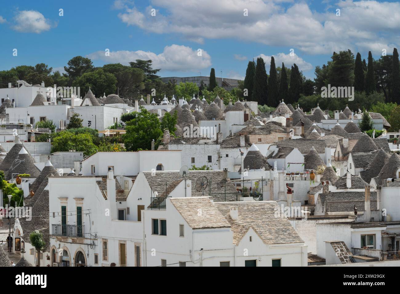 Trulli of Alberobello, a UNESCO heritage site Stock Photo - Alamy