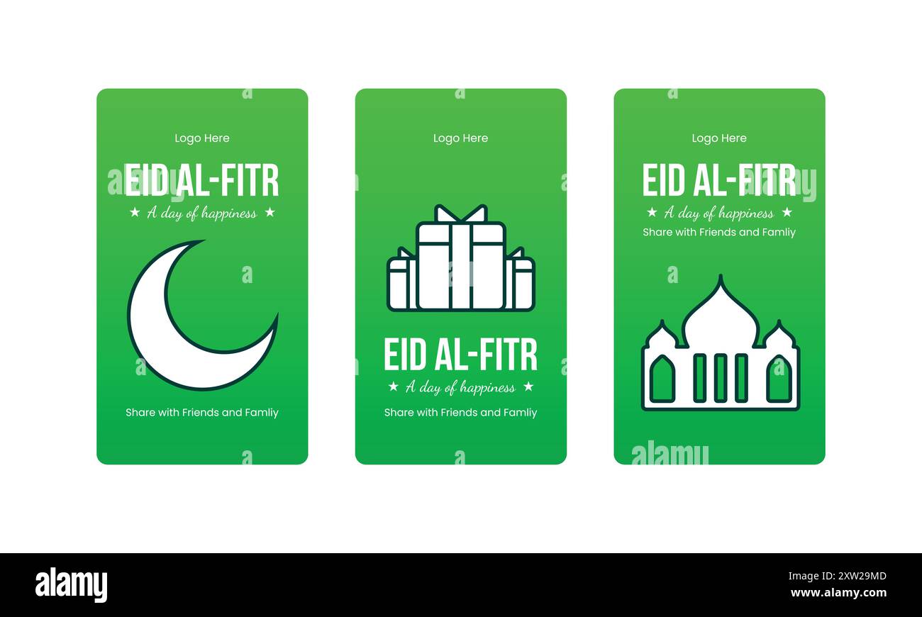 Media story template vector vectors Cut Out Stock Images & Pictures - Alamy