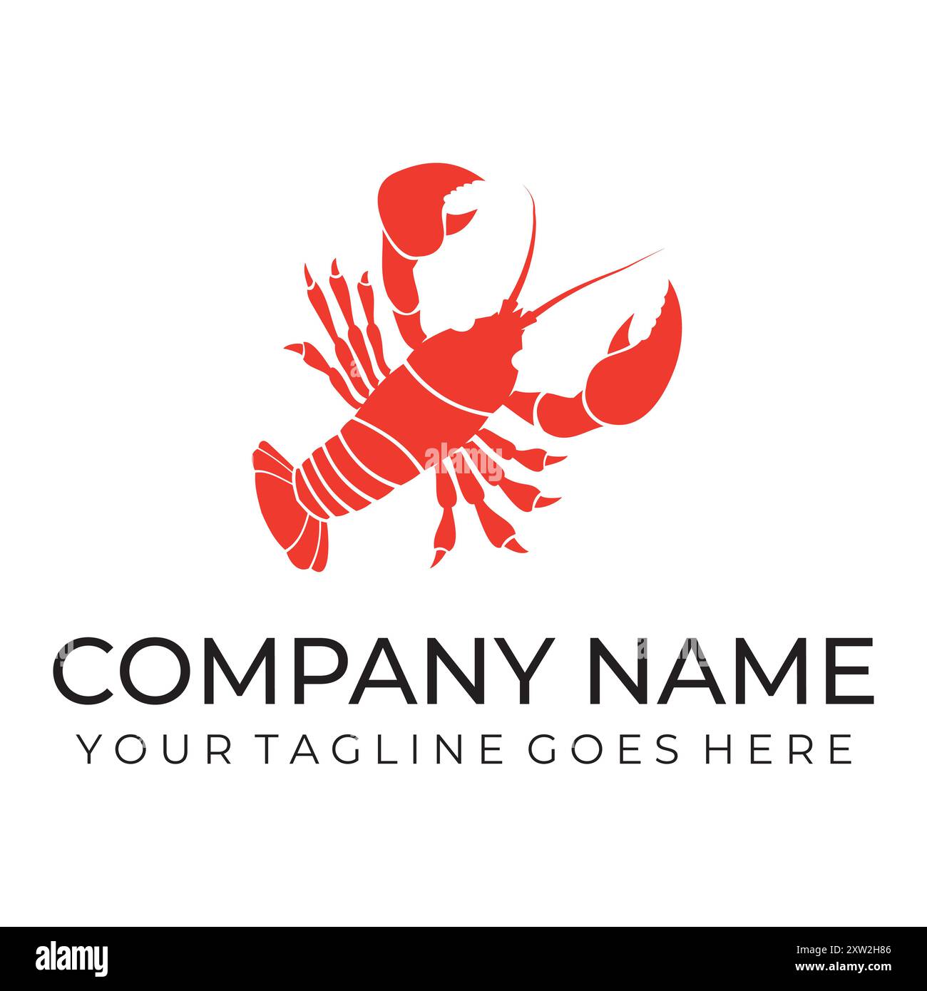 Lobster logo vector illustrations design icon symbol Stock Vector Image ...