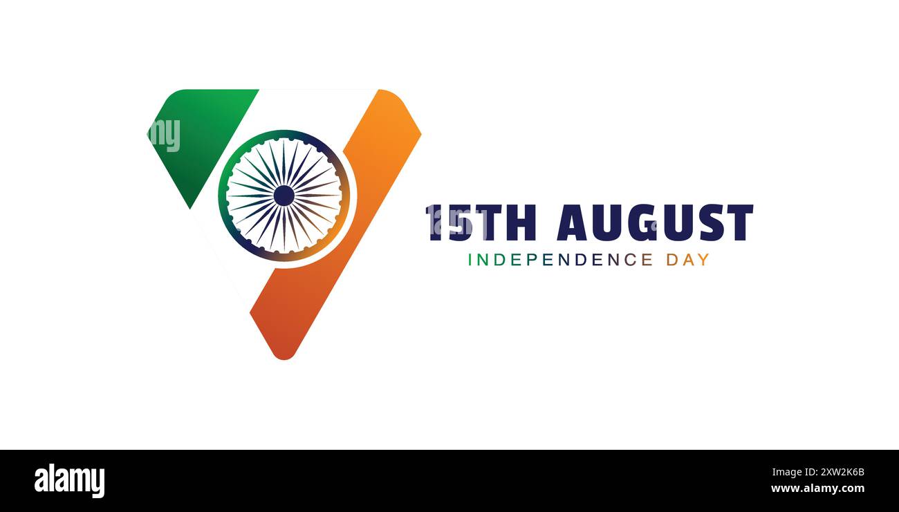 15th August Independence Day Poster, Banner, Background Stock Vector ...
