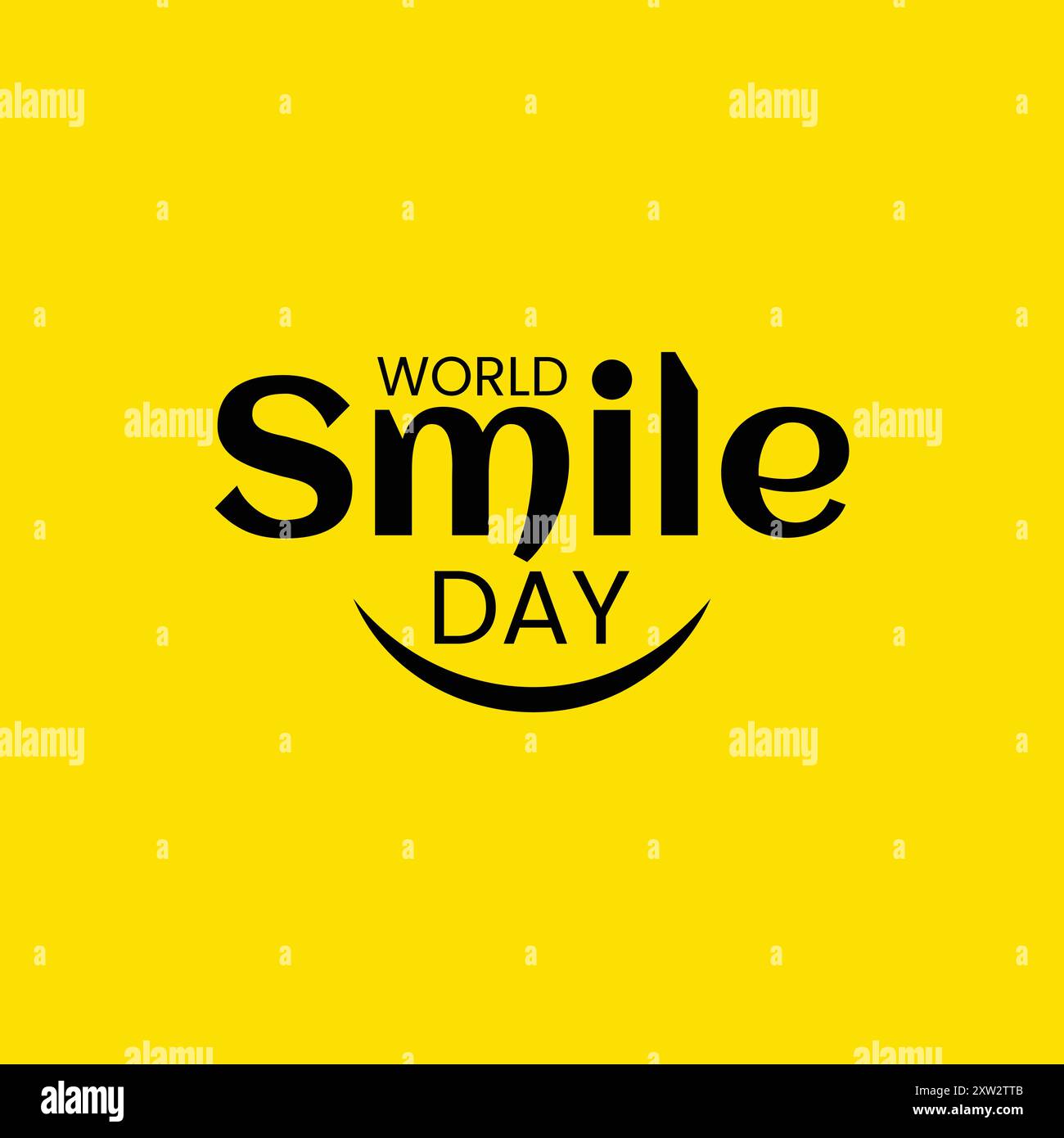 Smile Day Poster Background Stock Vector Image & Art - Alamy