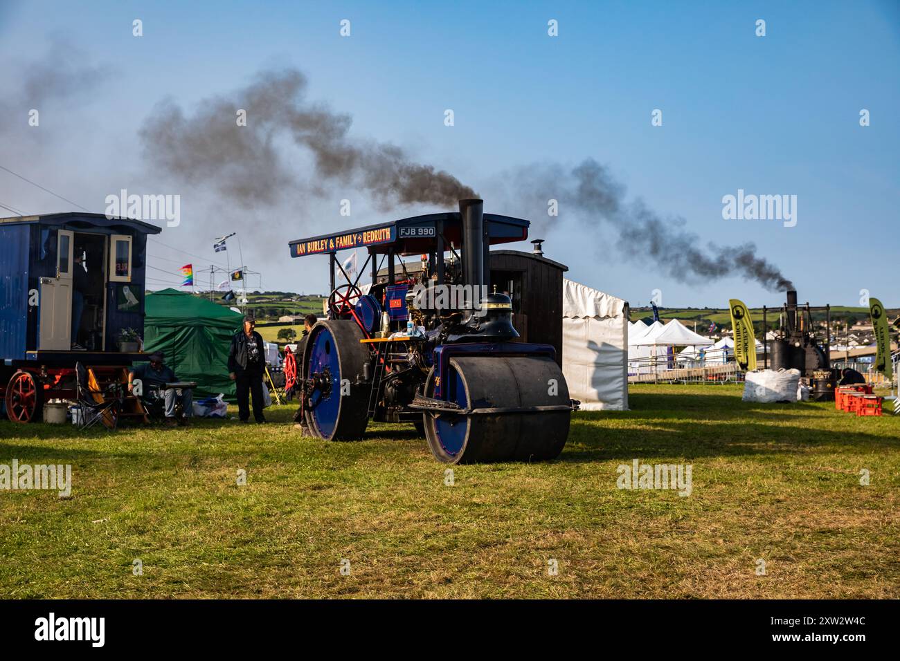 Stithians, Cornwall, UK. 17th Aug, 2024. Large crowds attend The West ...