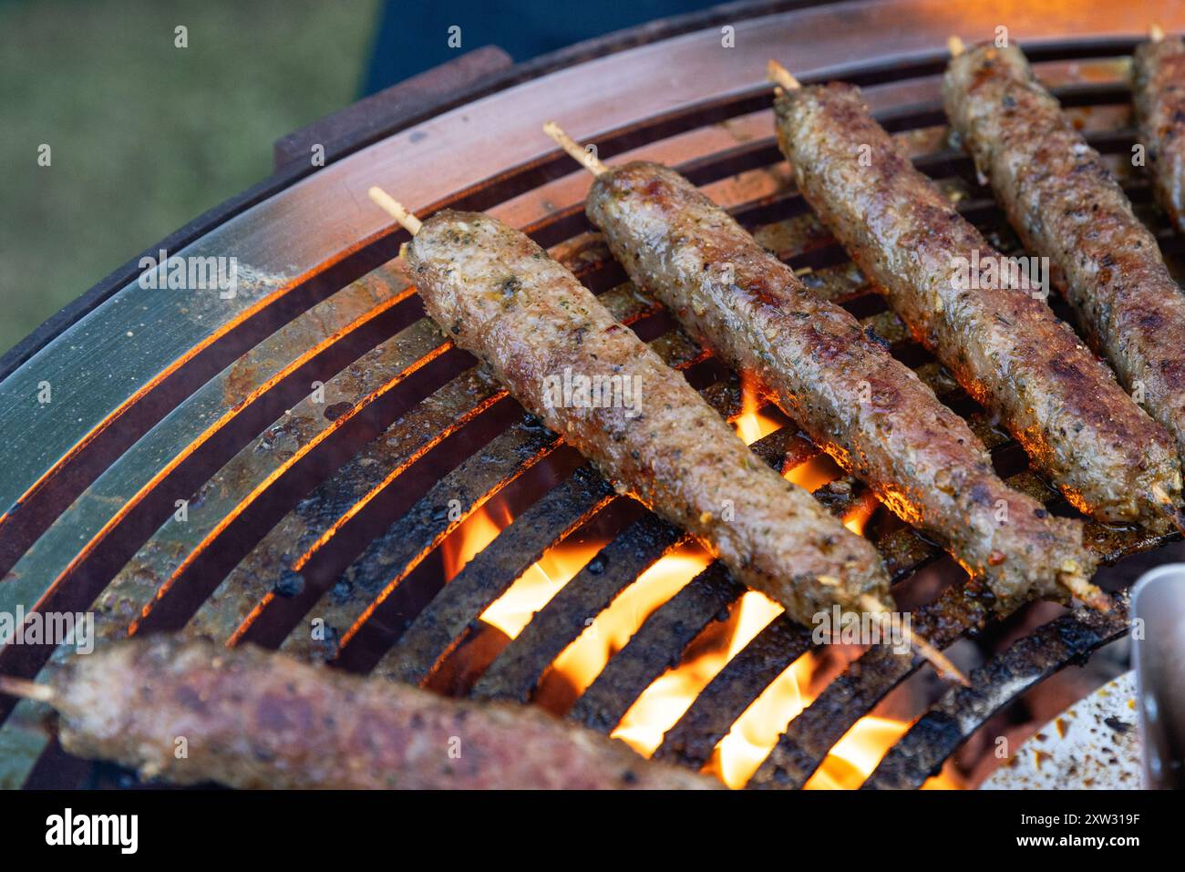 Backyard camping cooking hot hi-res stock photography and images - Alamy