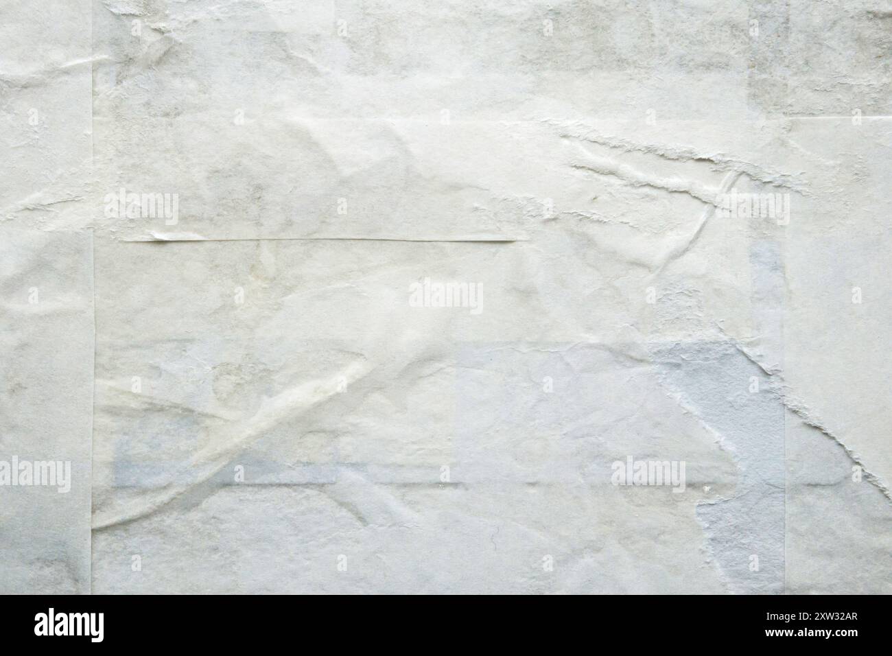 Blank wrinkled surface mockup white ripped hi-res stock photography and ...