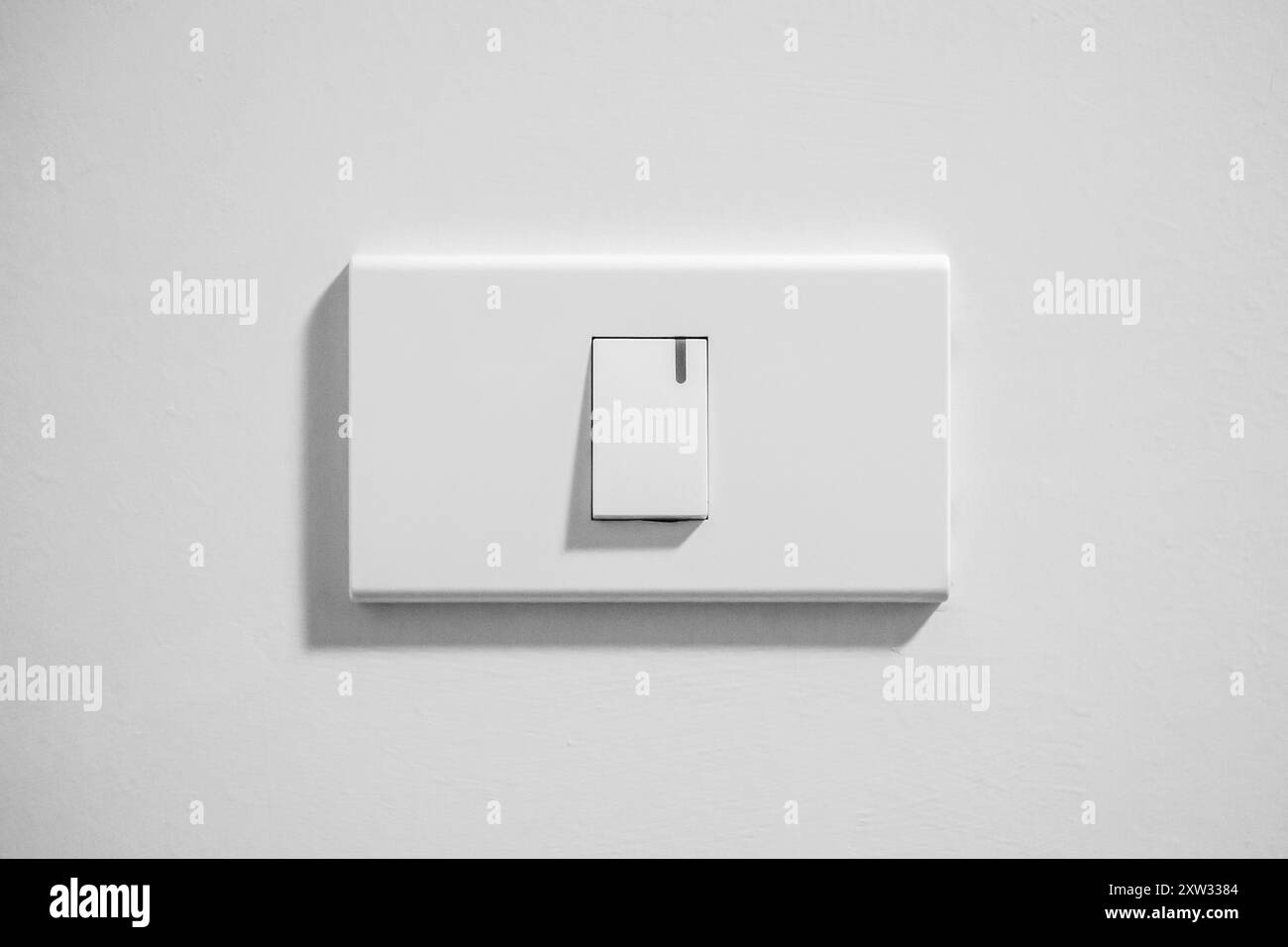 Electric switch on wall Black and White Stock Photos & Images - Alamy