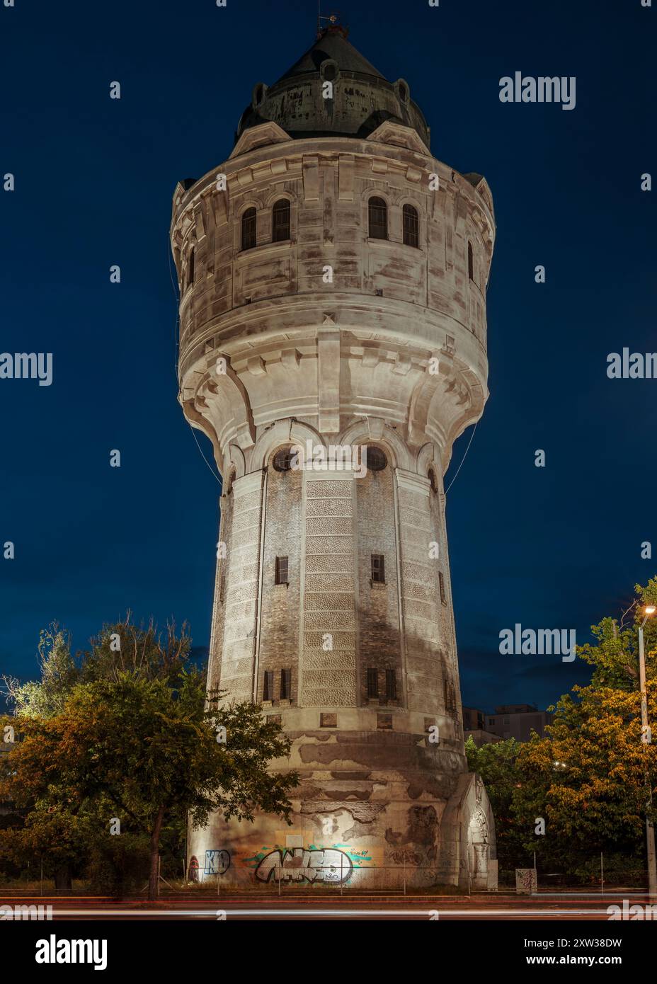 Ujpest water tower restoration hi-res stock photography and images - Alamy
