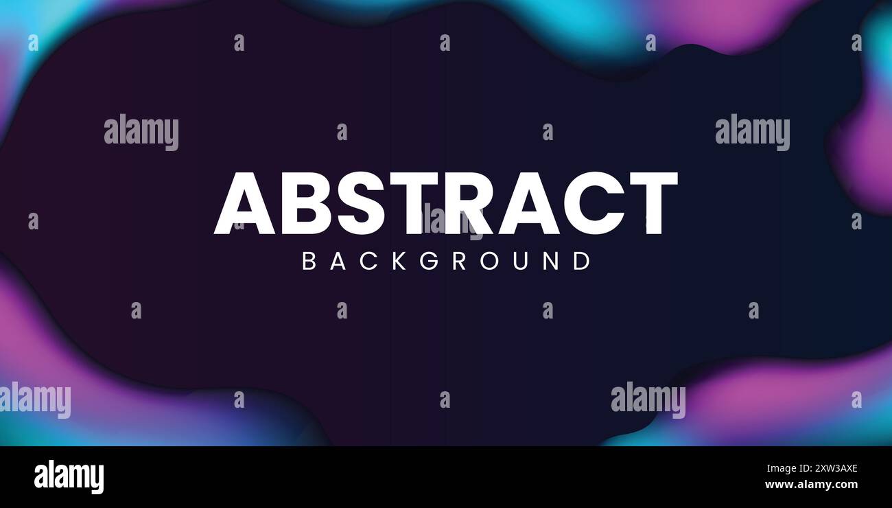 Abstract waves fluid shape Stock Vector Images - Alamy