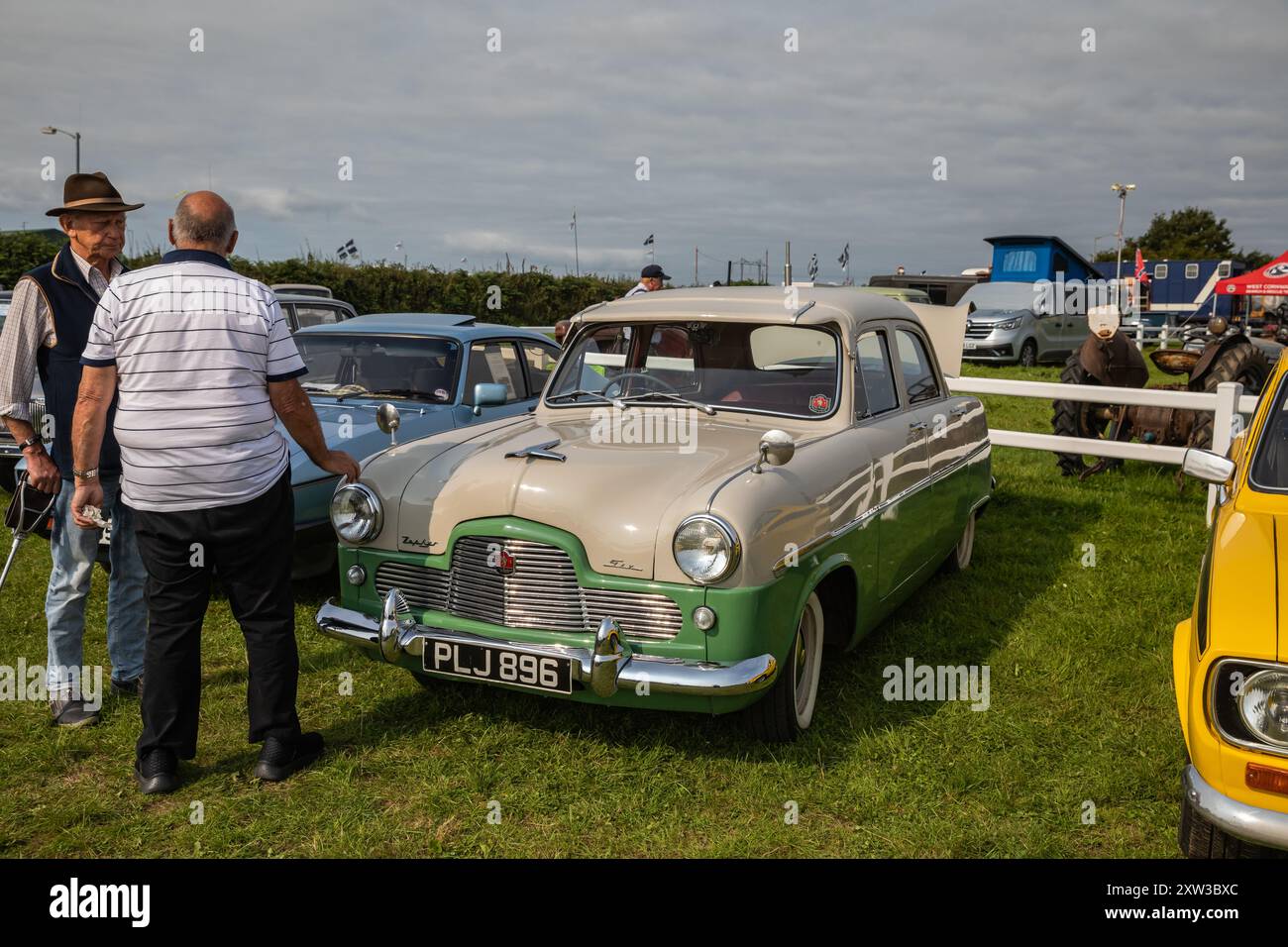 Stithians,Cornwall,UK,17th Aug, 2024.Large crowds attend The West of ...