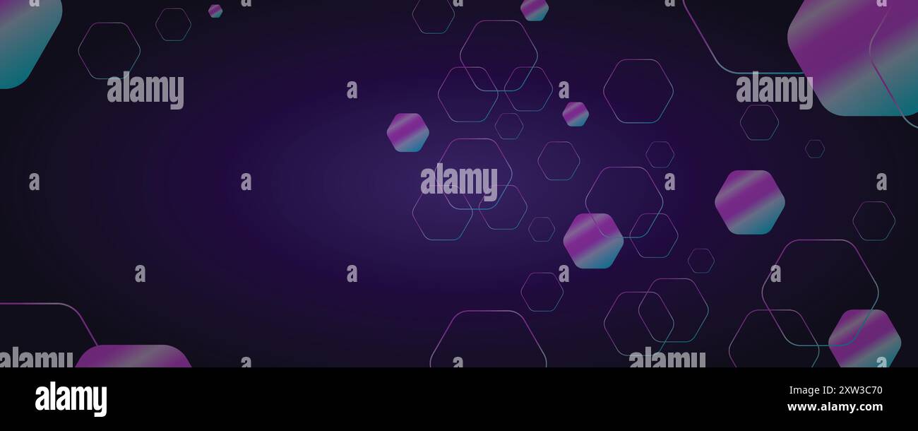 Abstract background, Wallpaper, Hexagon shapes Stock Vector Image & Art ...
