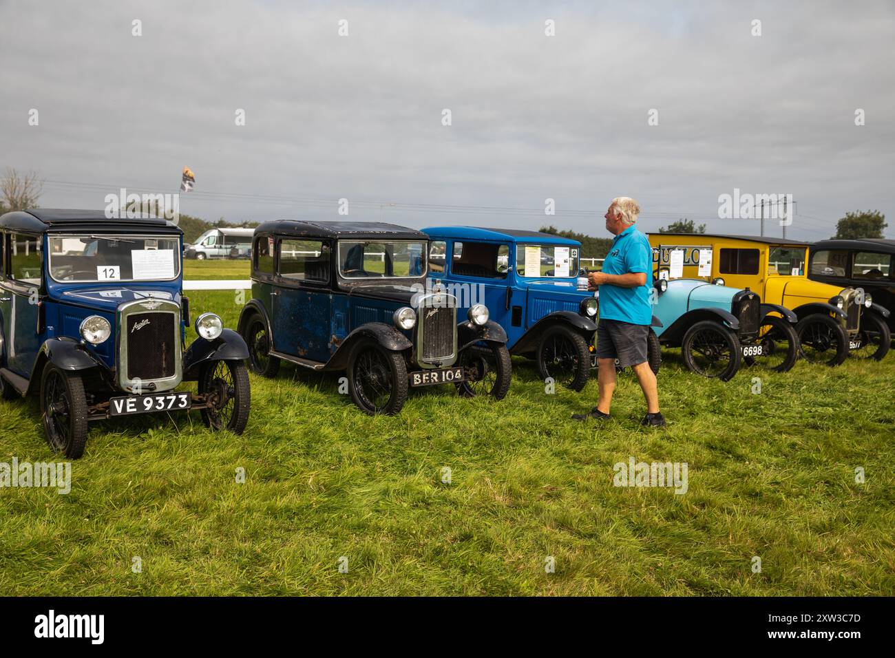 Stithians,Cornwall,UK,17th Aug, 2024.Large crowds attend The West of ...