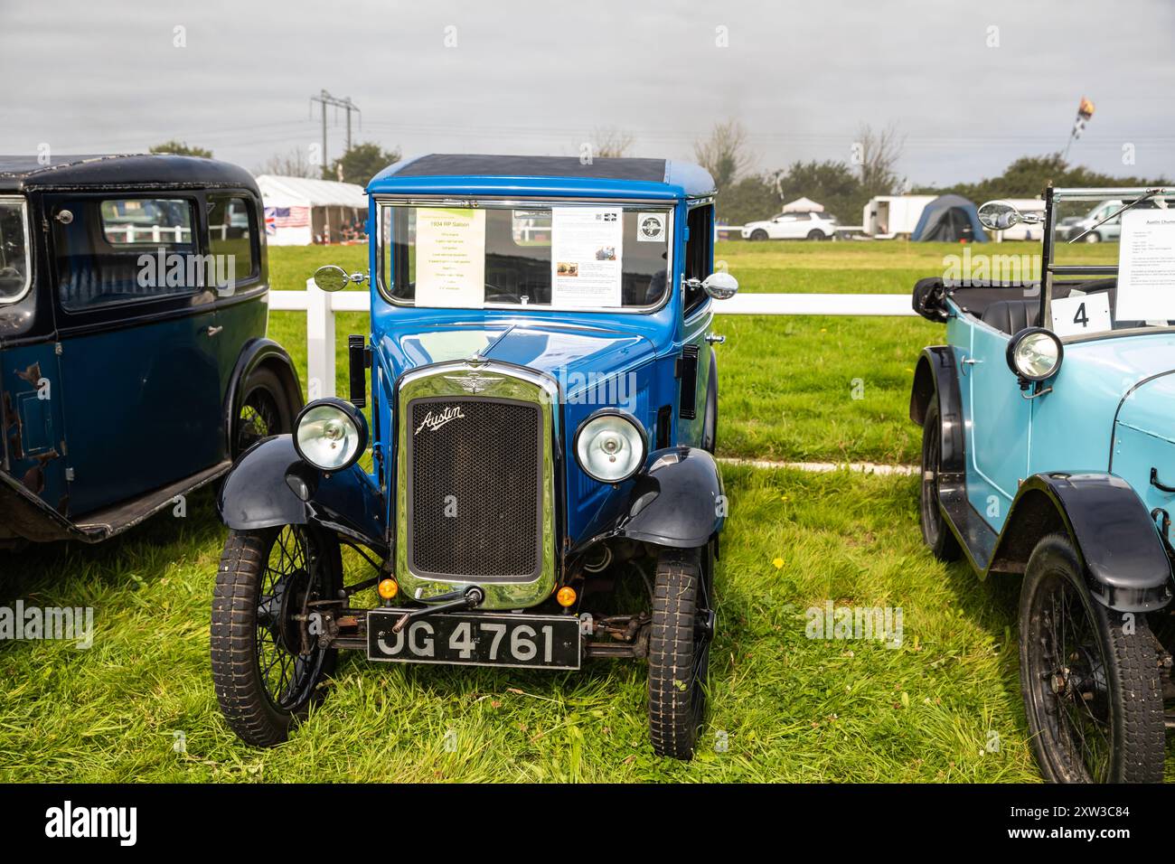 Stithians,Cornwall,UK,17th Aug, 2024.Large crowds attend The West of ...