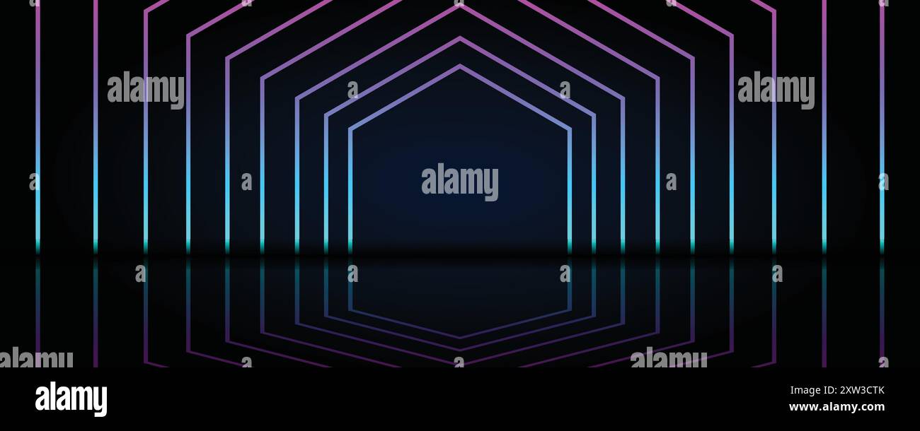 Artistic neon background Stock Vector Images - Alamy