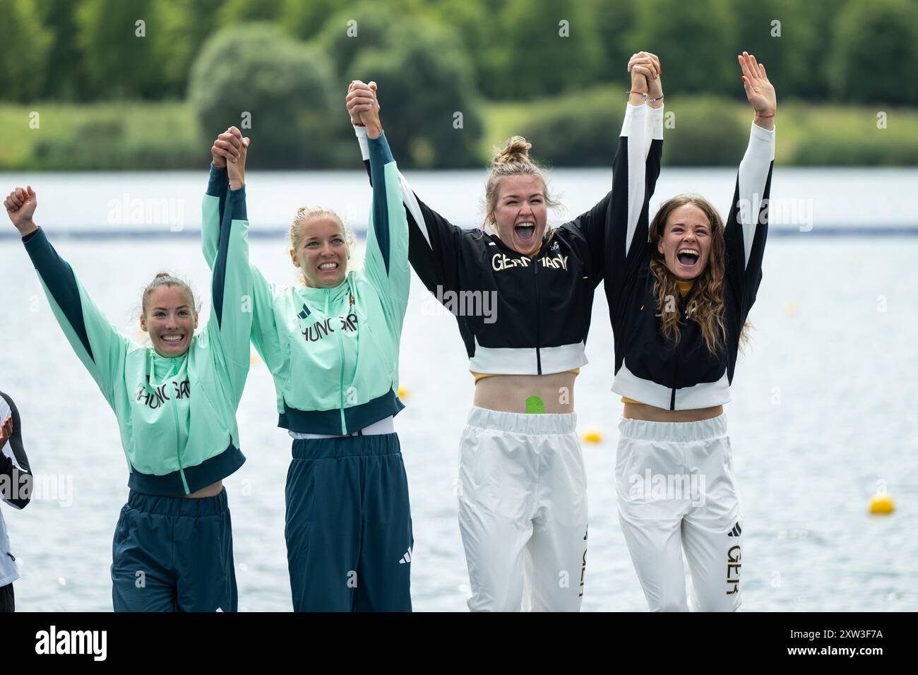 PUPP Noemi, FOJT Sara (Ungarn), PASZEK Paulina, HAKE Jule Marie ...