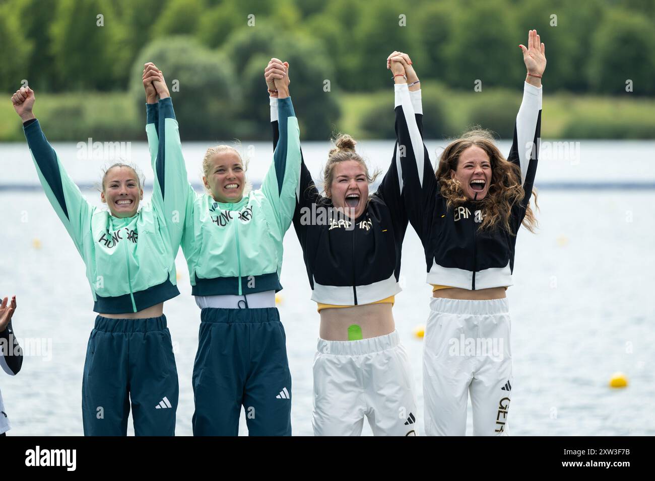 PUPP Noemi, FOJT Sara (Ungarn), PASZEK Paulina, HAKE Jule Marie ...