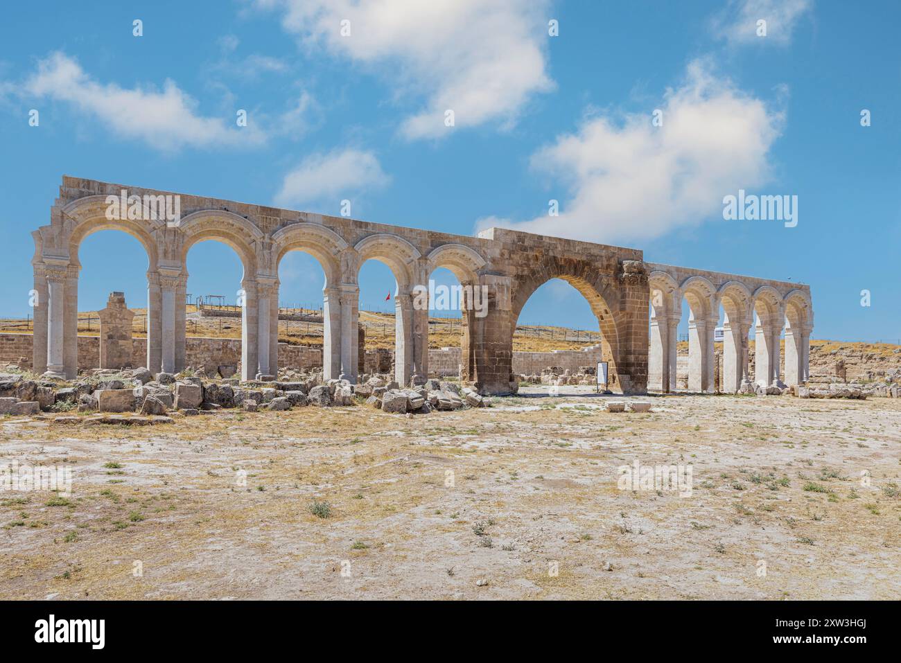 Rruins of Ulu Cami (The Great Mosque), the oldest mosque in Anatolia ...