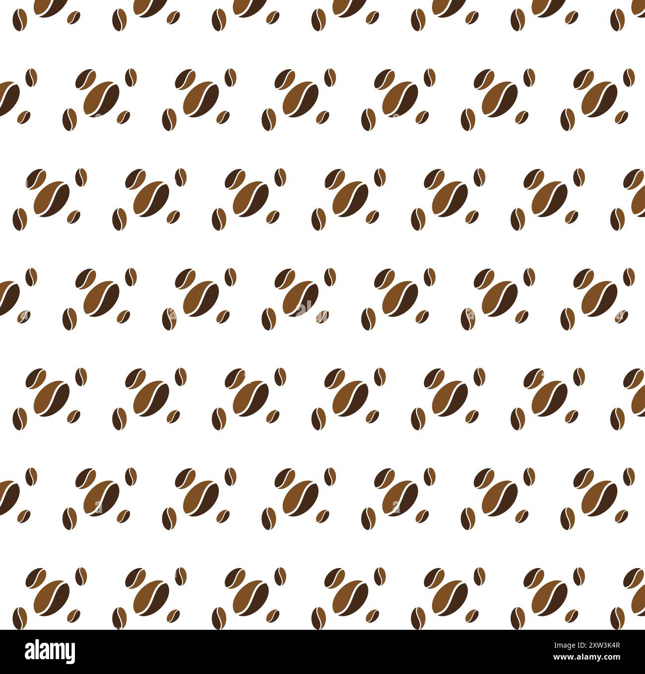 Coffee Bean Seamless Pattern Stock Vector Image & Art - Alamy
