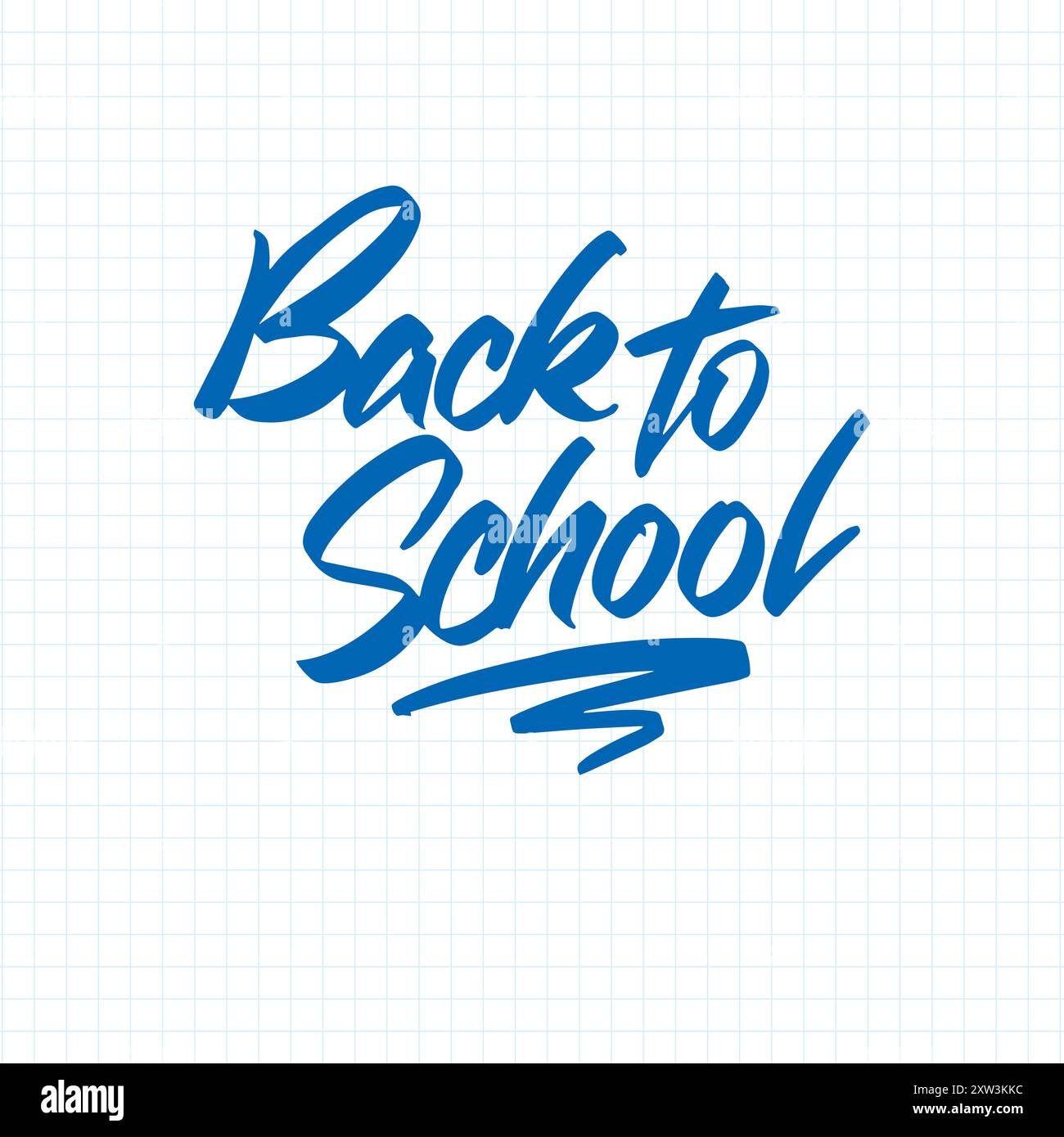 Banner Back to School Lettering Stock Vector Image & Art - Alamy