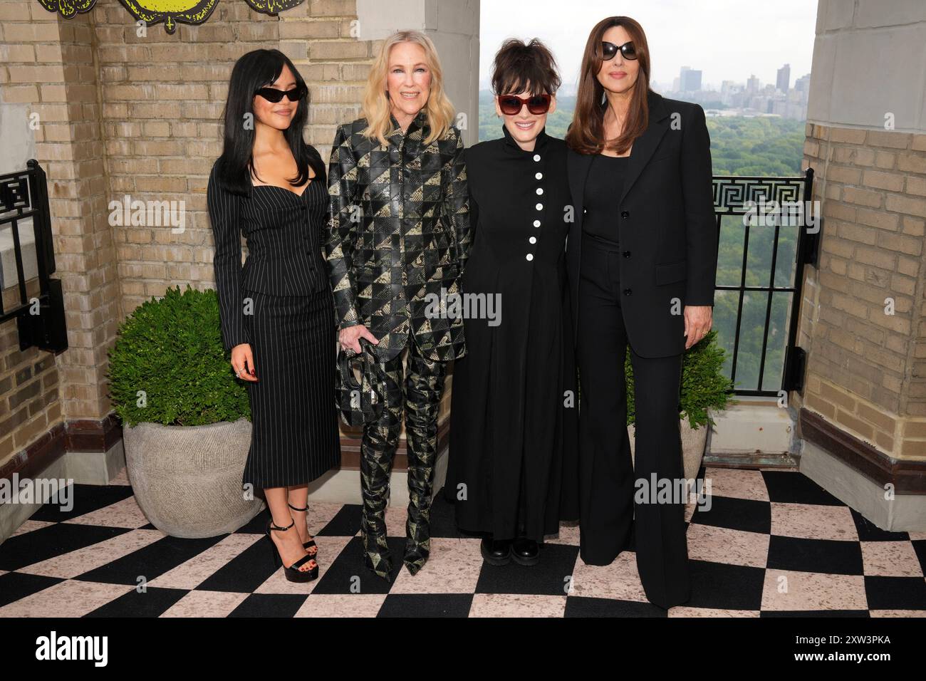 Jenna Ortega, from left, Catherine O'Hara, Winona Ryder and Monica ...