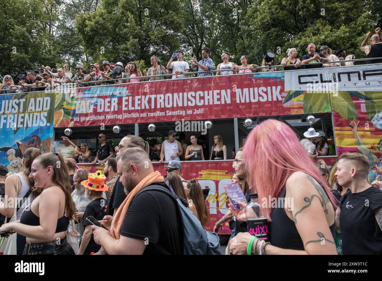 The streets of Berlin's Tiergarten pulsated with vibrant energy on ...