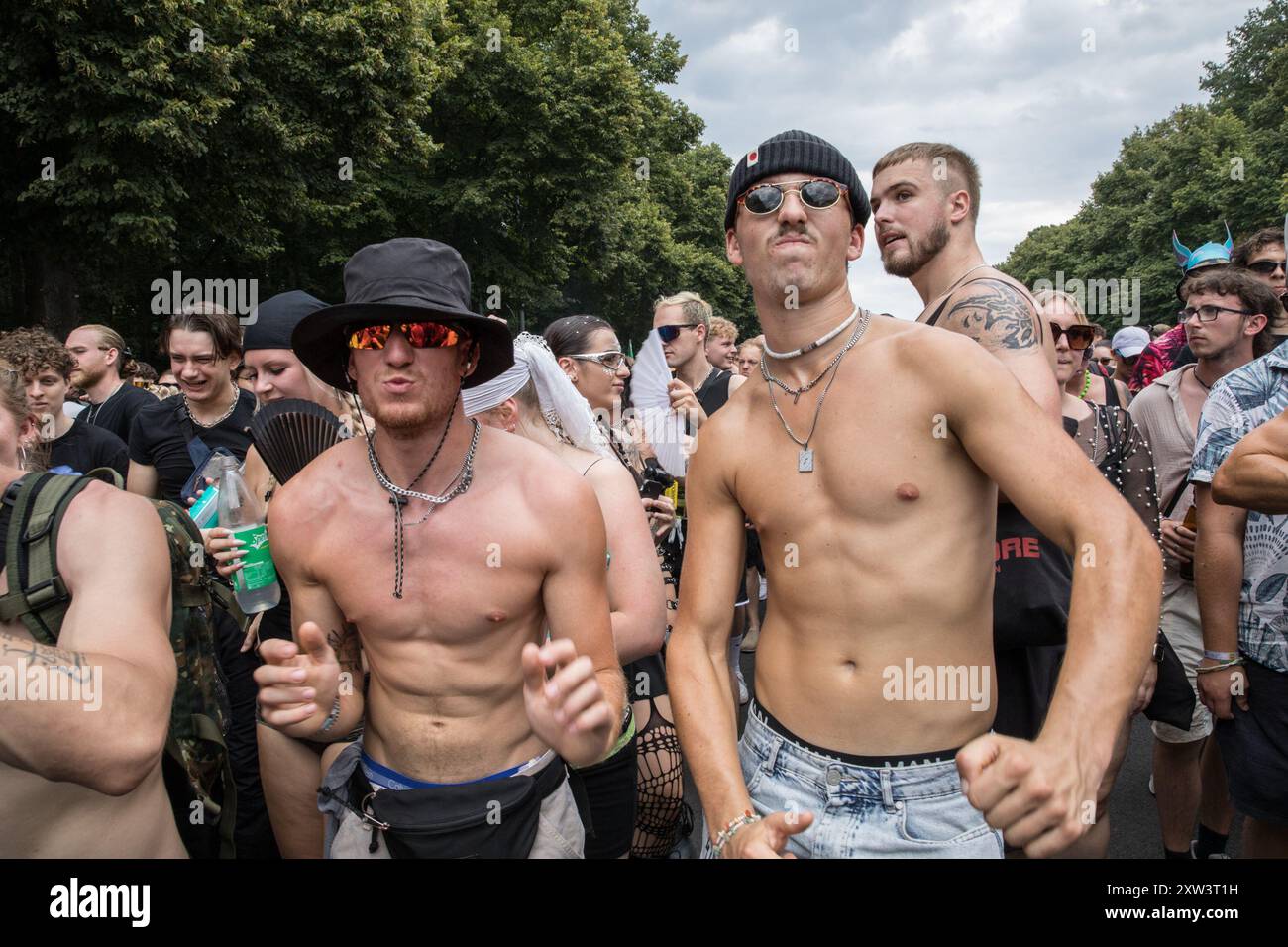 The streets of Berlin's Tiergarten pulsated with vibrant energy on ...