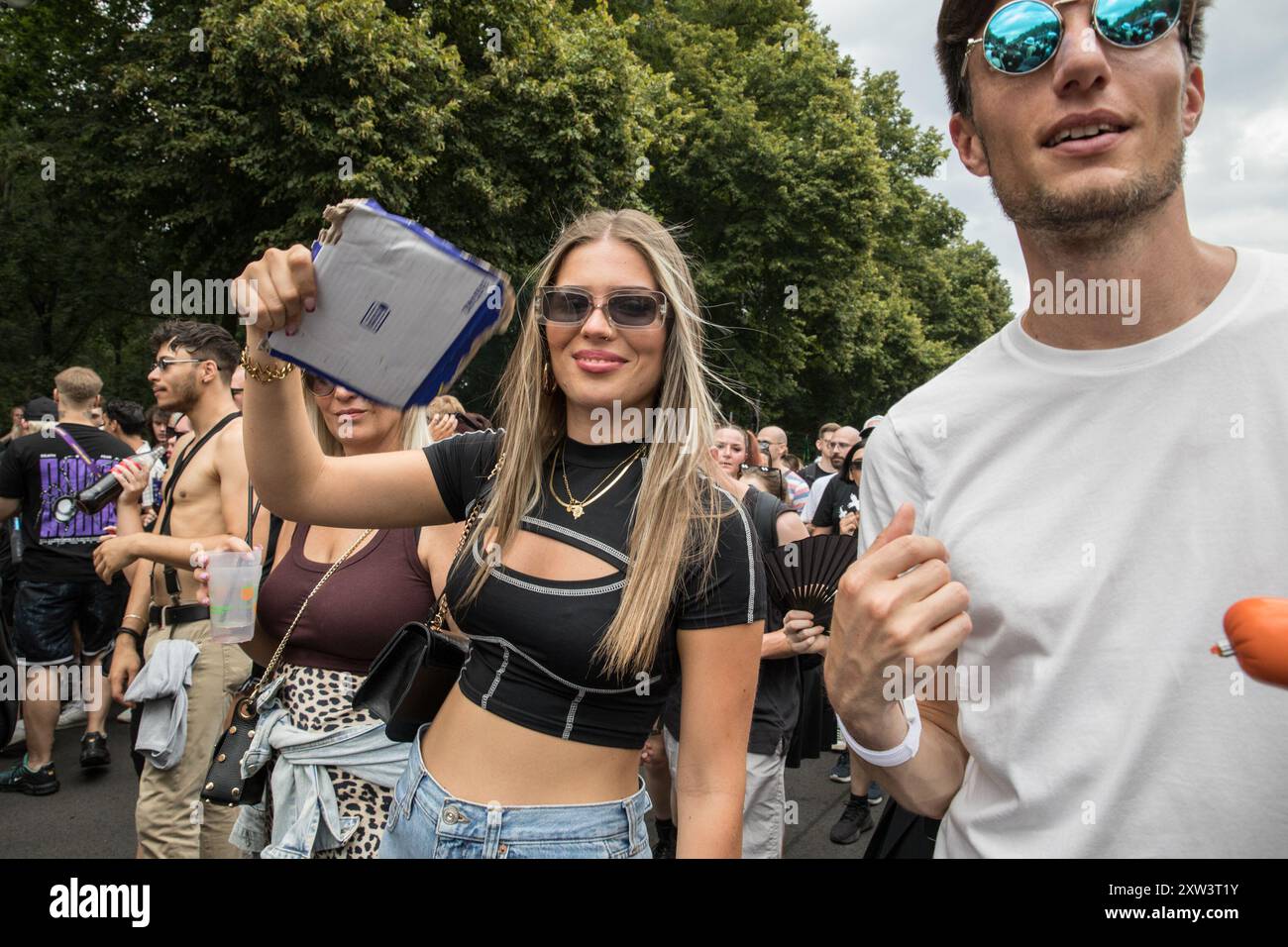 The streets of Berlin's Tiergarten pulsated with vibrant energy on ...