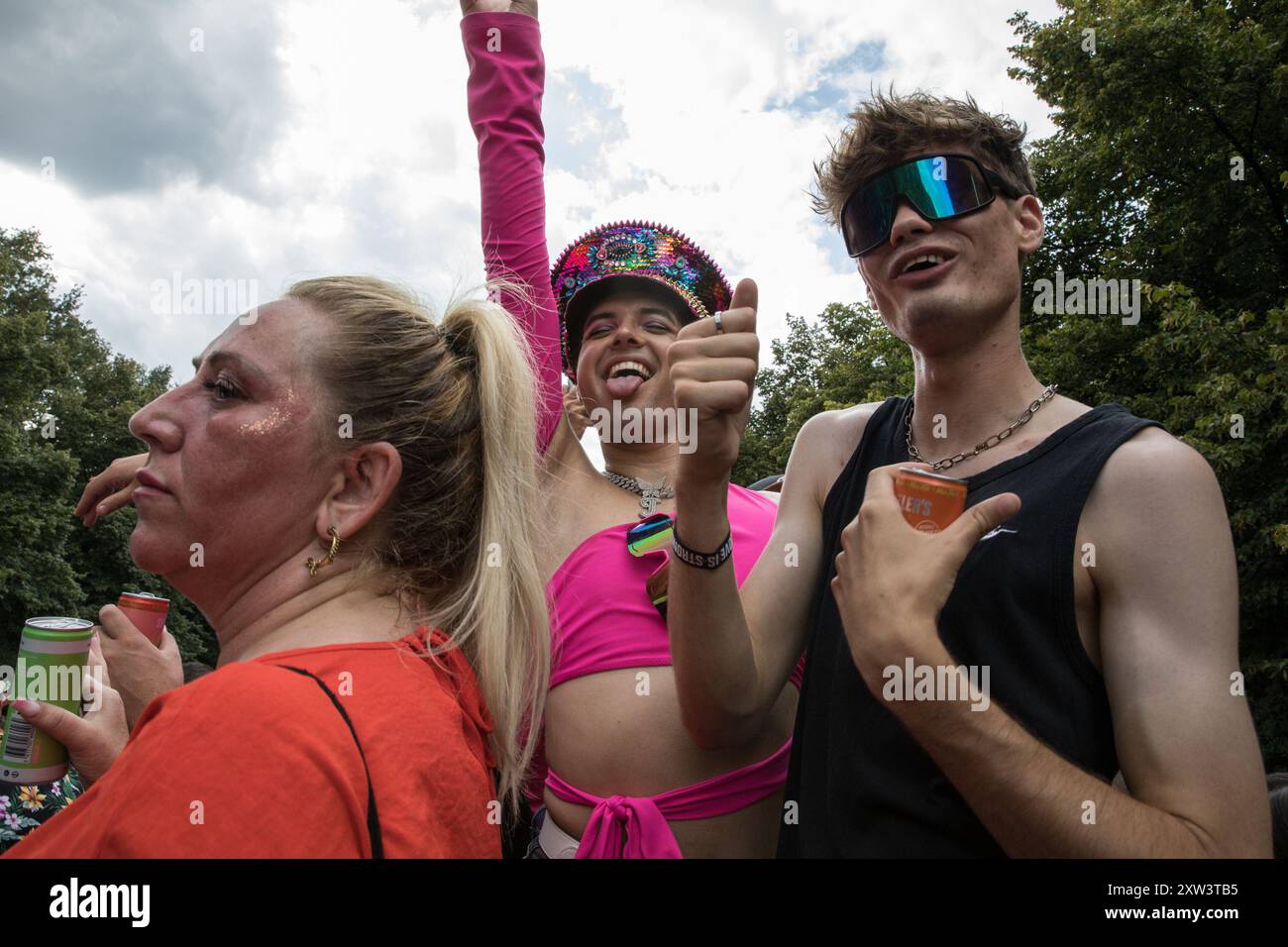 The streets of Berlin's Tiergarten pulsated with vibrant energy on ...