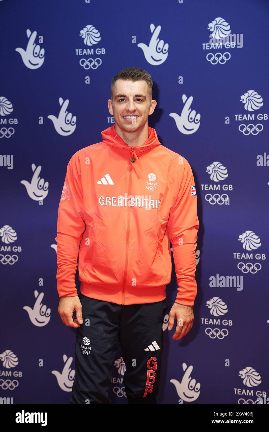 Max Whitlock during The National Lottery's Team GB Homecoming at the AO ...