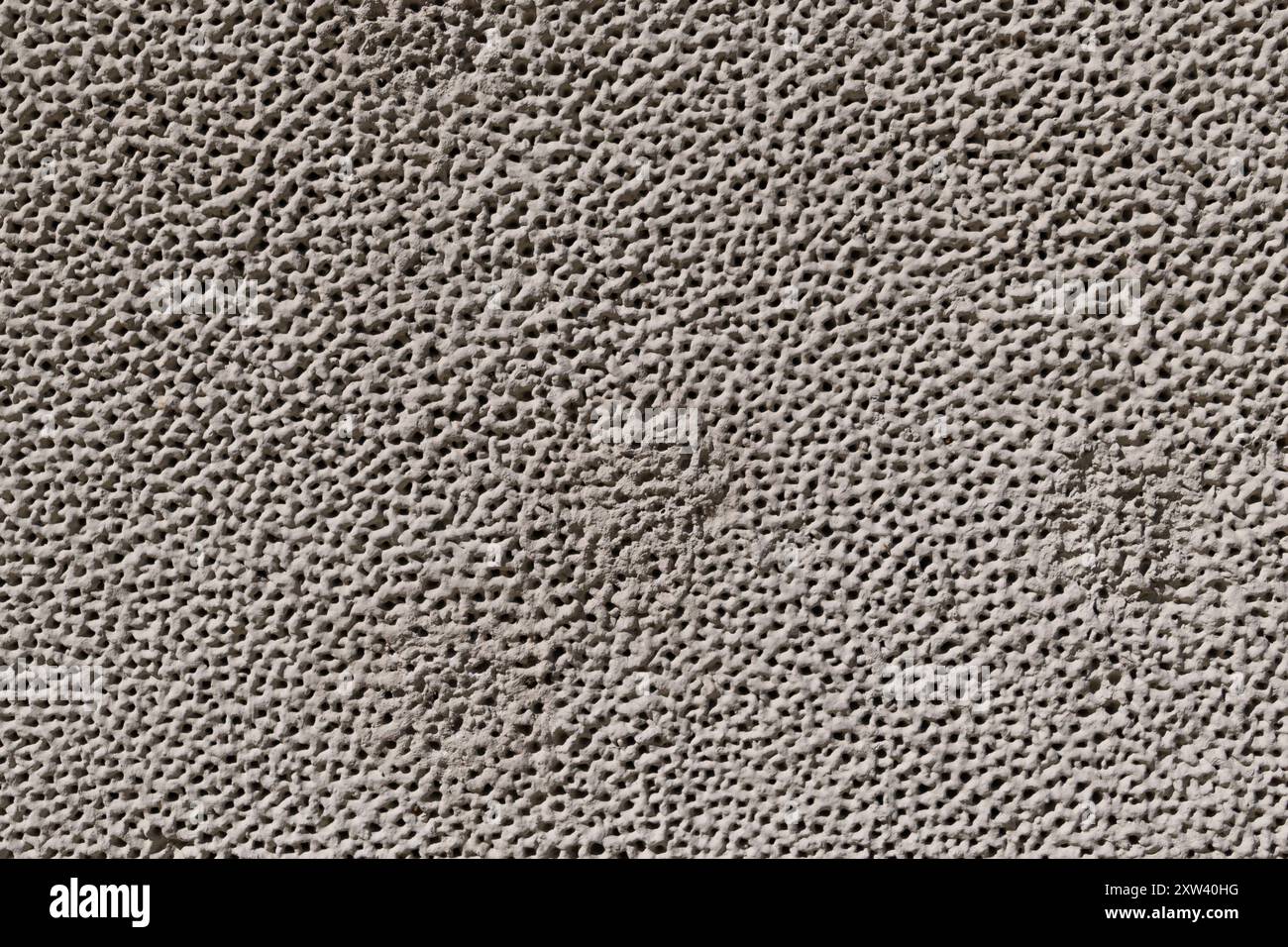 Decorated wall. Holes in concrete. Backgrounds and textures Stock Photo ...