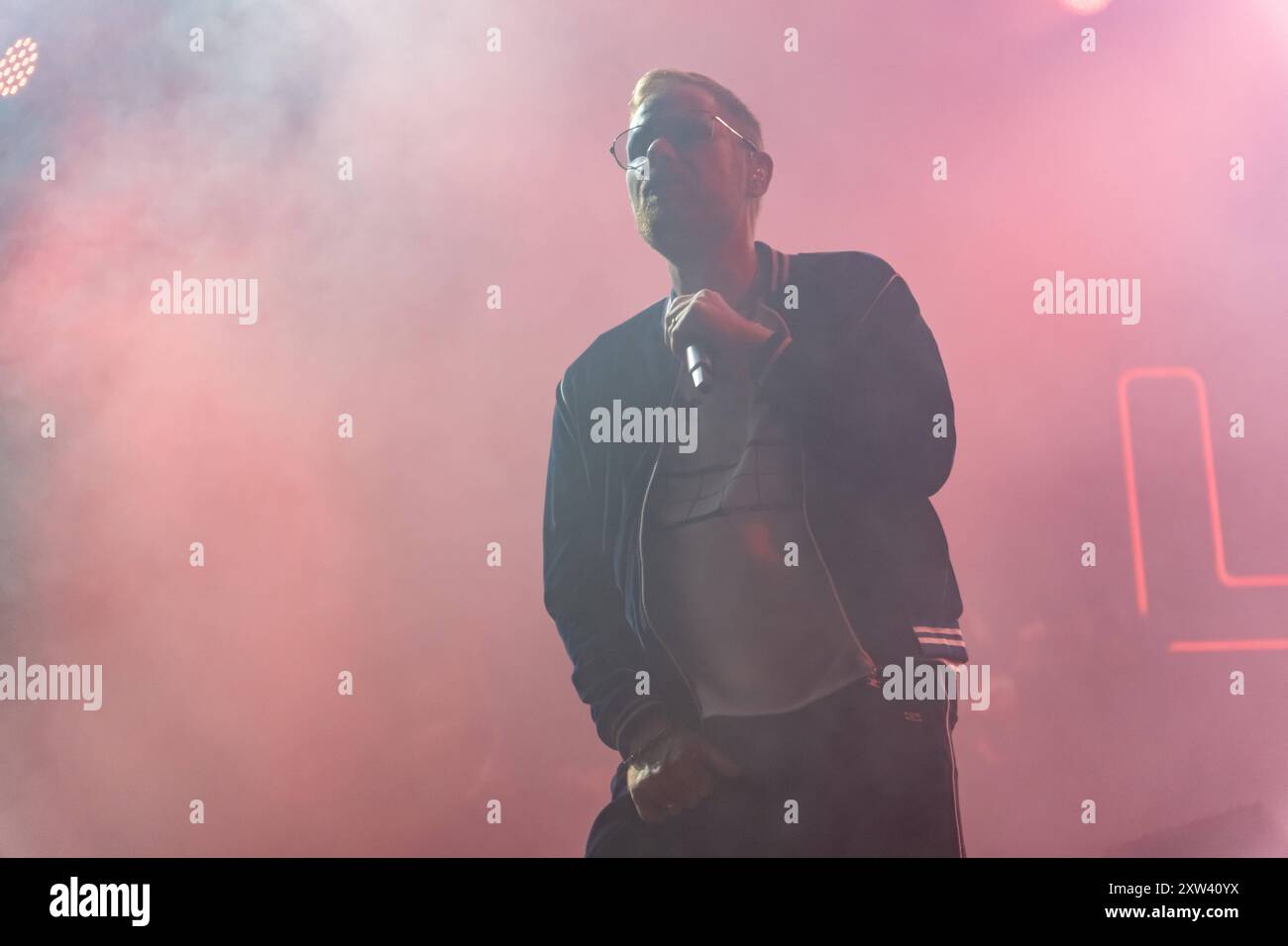 Der deutsche Sänger Peter Fox Pierre Baigorry auf dem Highfield 2024 ...