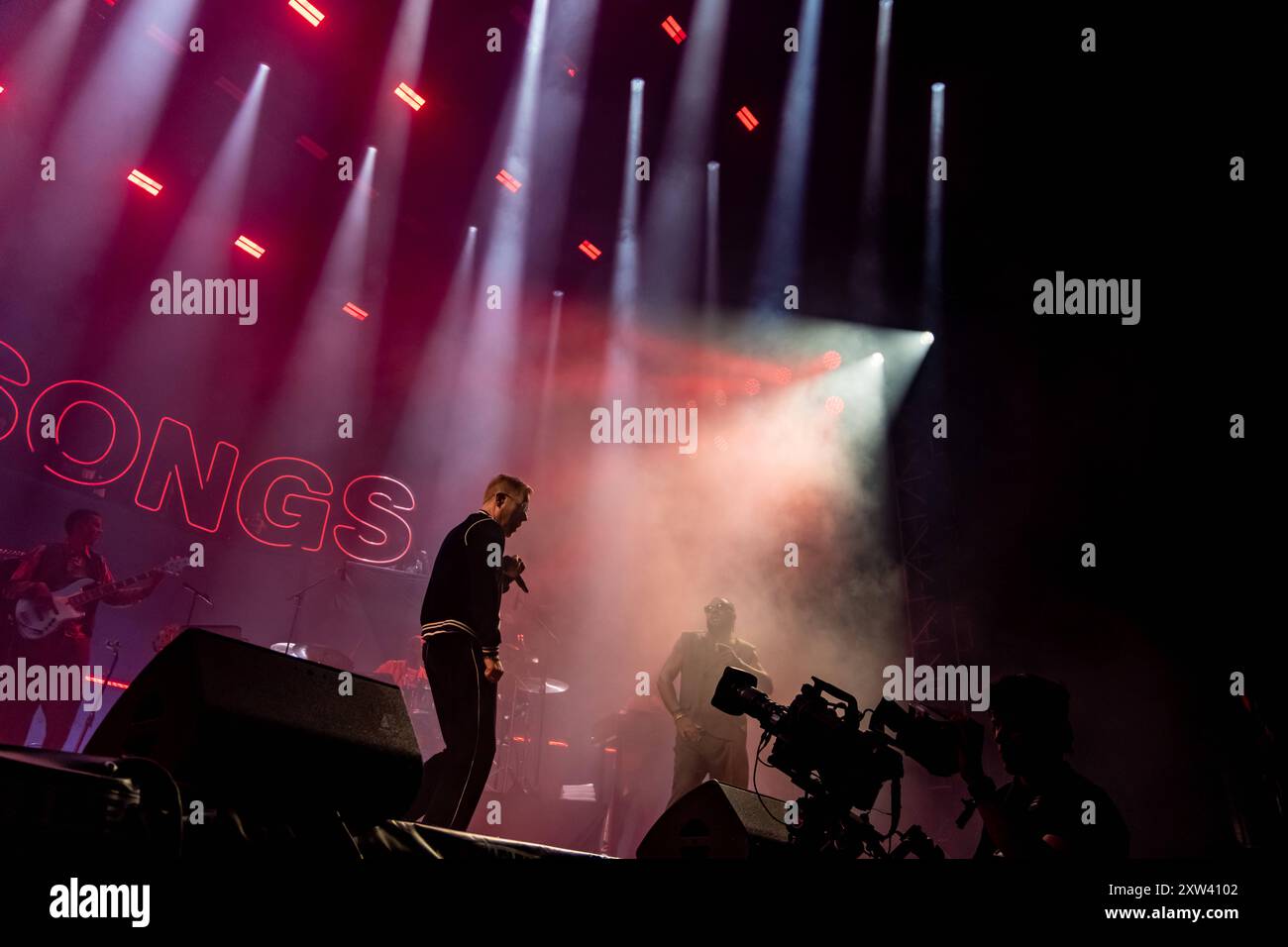 Der deutsche Sänger Peter Fox Pierre Baigorry auf dem Highfield 2024 ...