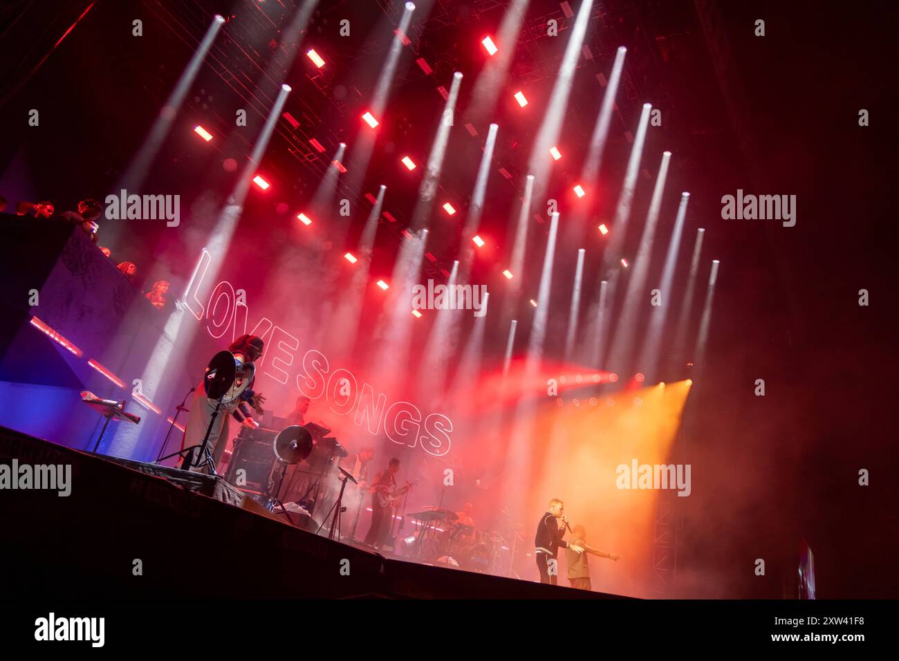 Der deutsche Sänger Peter Fox Pierre Baigorry auf dem Highfield 2024 ...