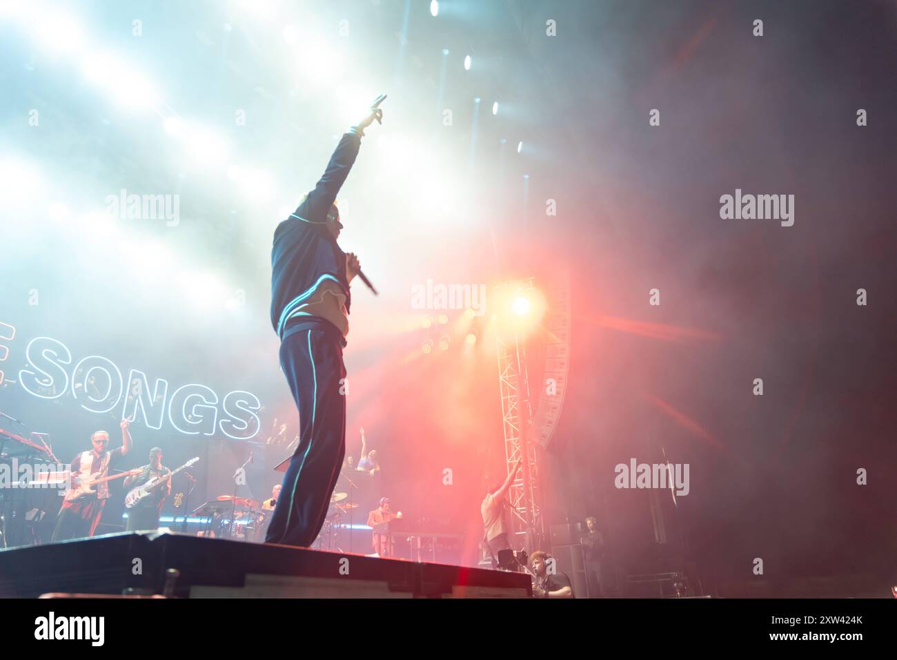 Der deutsche Sänger Peter Fox Pierre Baigorry auf dem Highfield 2024 ...
