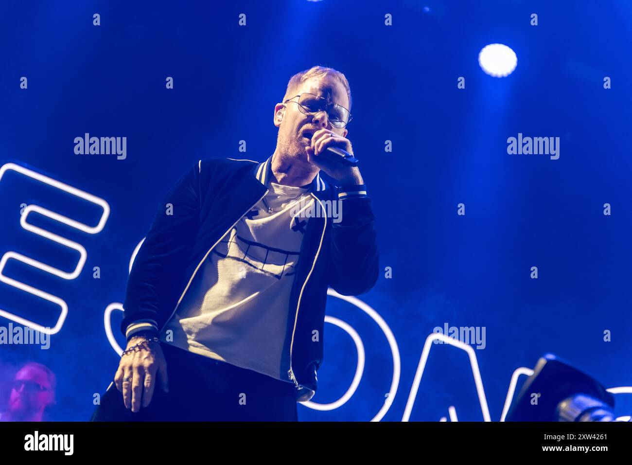 Der deutsche Sänger Peter Fox Pierre Baigorry auf dem Highfield 2024 ...