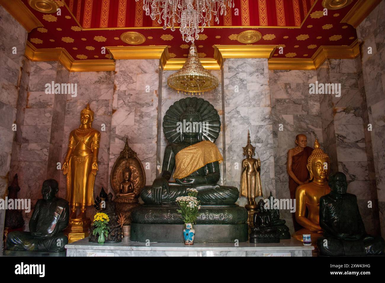 Wat Doi Thep Nimit Monastery Stock Photo - Alamy