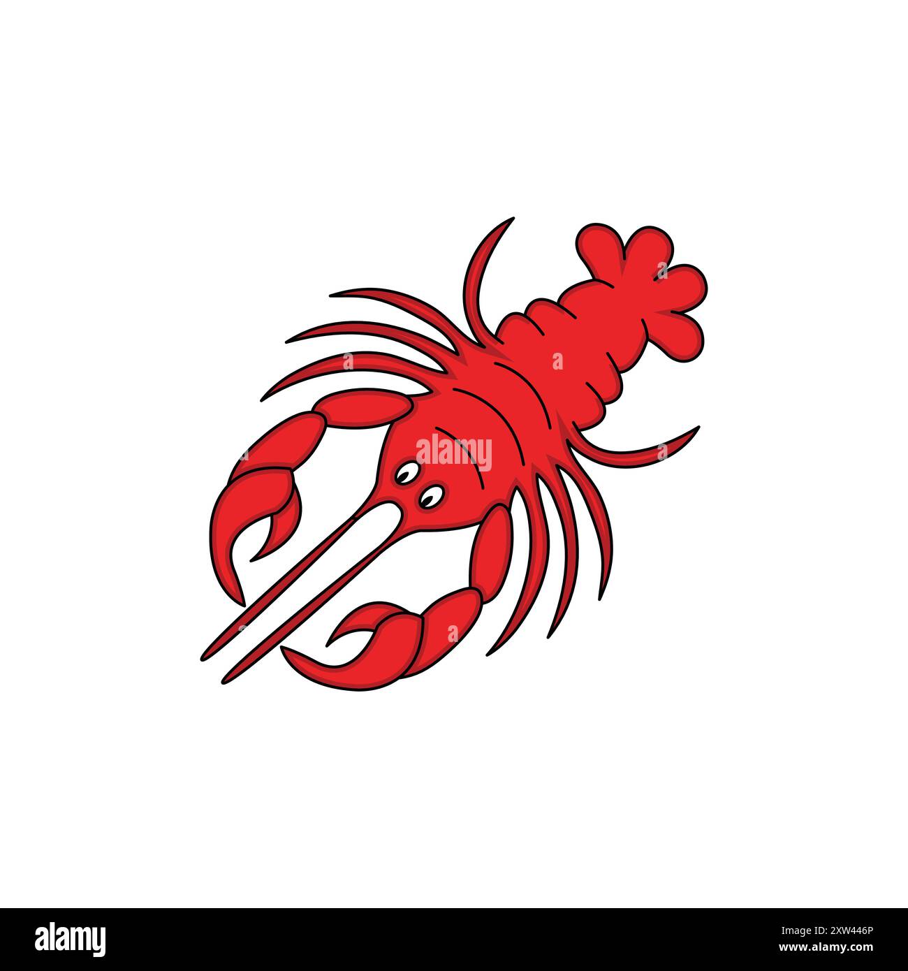 Lobster kitchen Stock Vector Images - Alamy