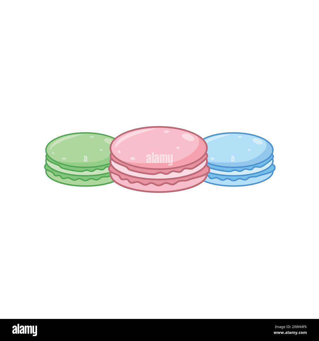Colorful sweet candy on Stock Vector Images - Alamy