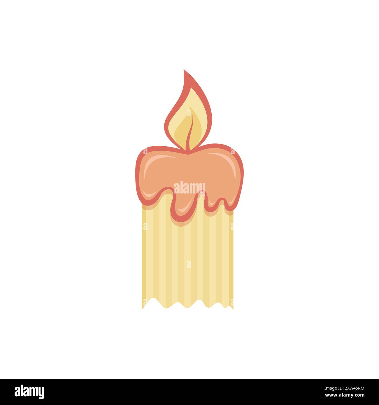 Classic candle icon hi-res stock photography and images - Alamy