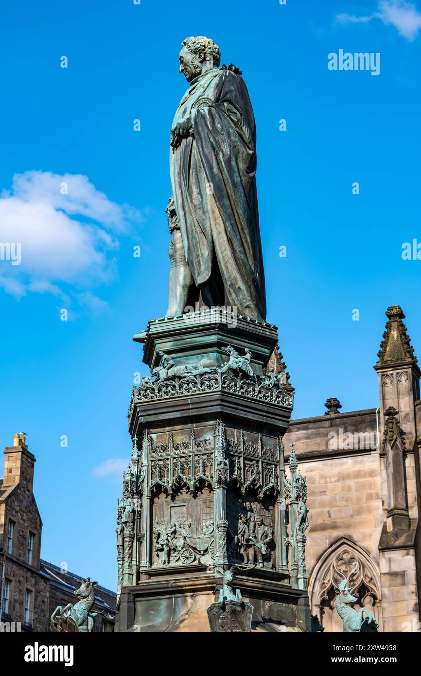 Bronze statue of Walter Francis Montagu Douglas Scott, Fifth Duke of ...