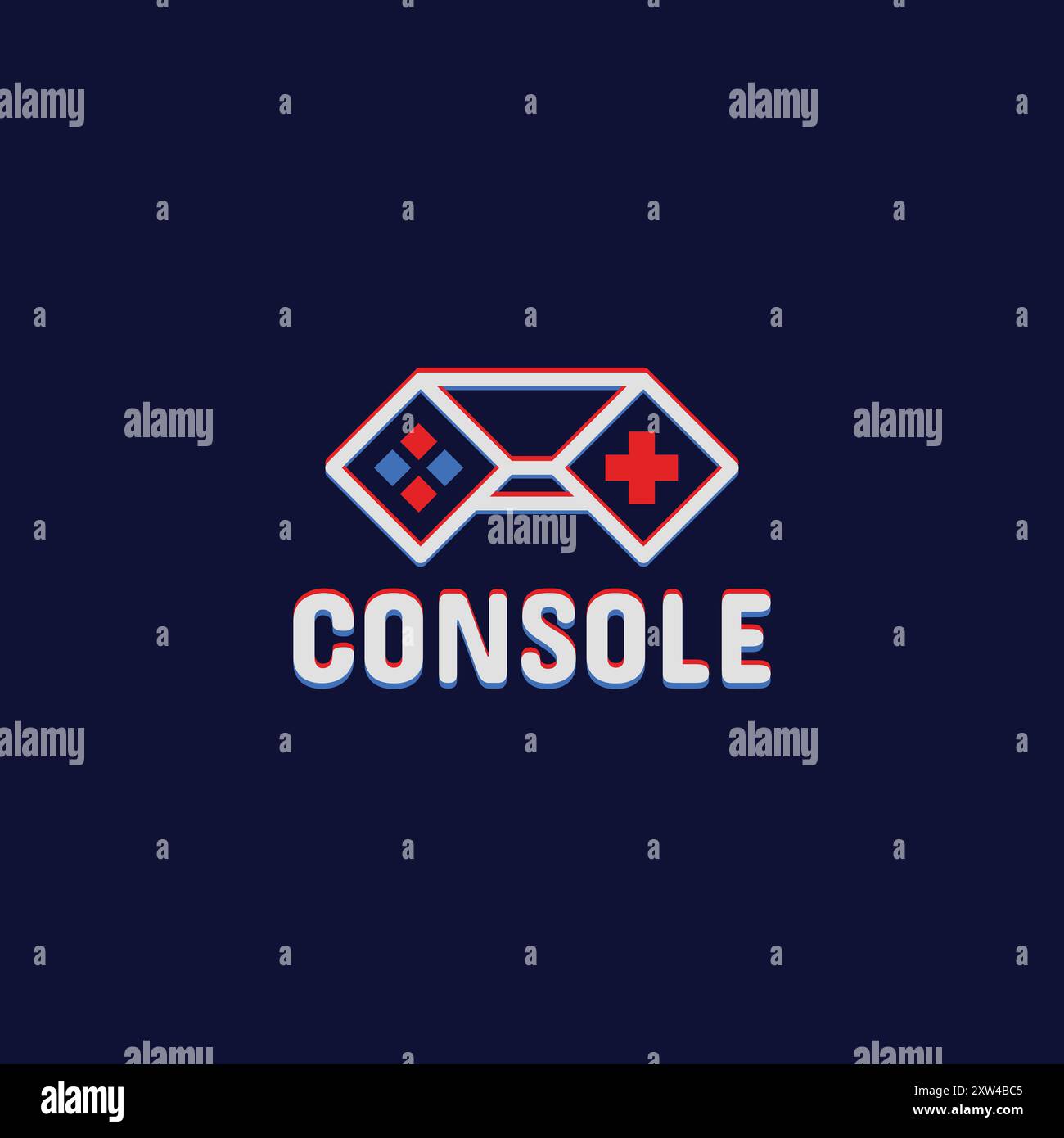Console gaming logo hi-res stock photography and images - Alamy