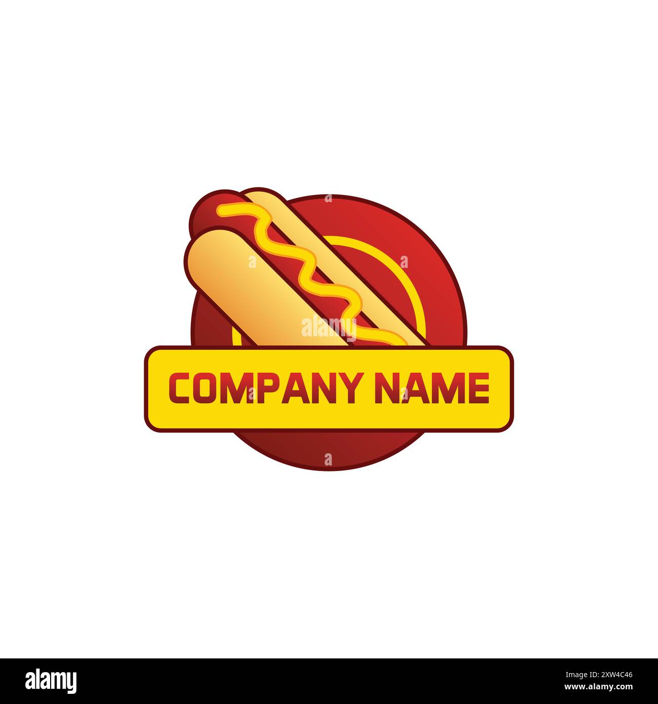 Foodie logo design Stock Vector Images - Alamy