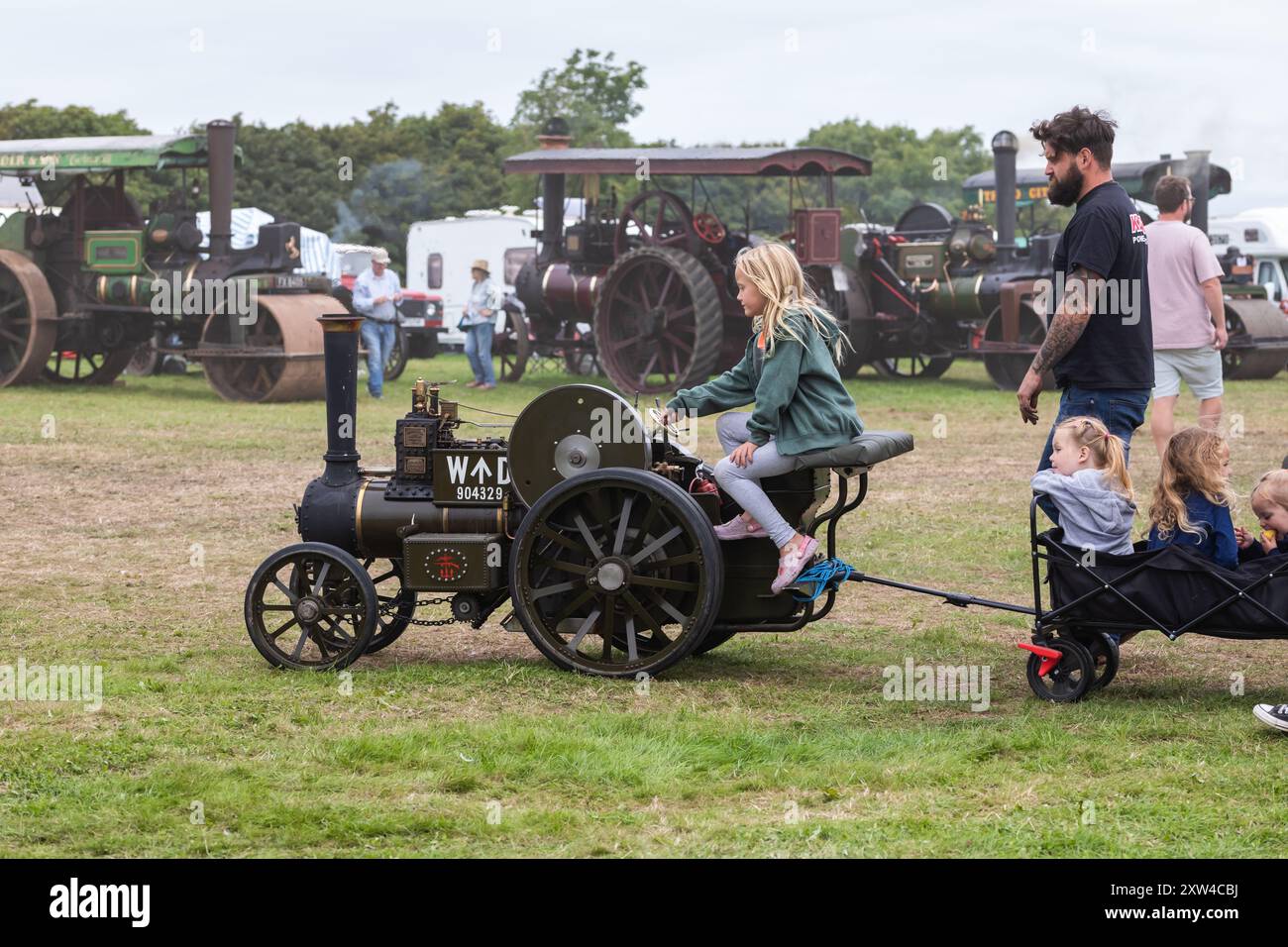 Stithians, Cornwall, UK. 17th Aug, 2024. Large crowds attend The West ...