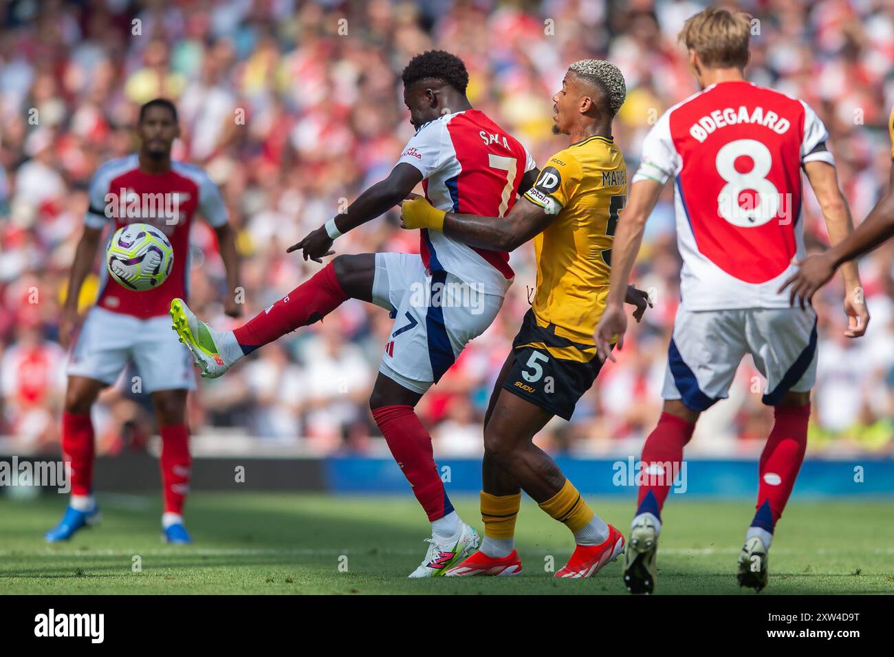 17th August 2024; Emirates Stadium, London, England; Premier League ...