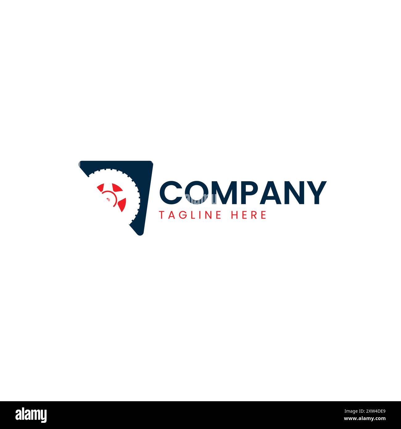 Gear Cog Wheel Logo - Abstract Mechanic Symbol - Vector Company ...